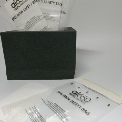 China AI650 4 Slotted Absorbent Pocket Sleeve for 95kPa Specimen Transport Bag, Qualified Absorbent Pocket Sleeve for Medical Laboratory, Pathology Pouch & PathoBag, UN3373 Biohazard Sample Shipping for sale