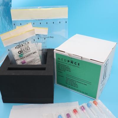 China UN3373 Specimen Bag, PI650 Package, 95kPa High Pressure Specimen Transport Bag, Biohazard Specimen Bag for sale