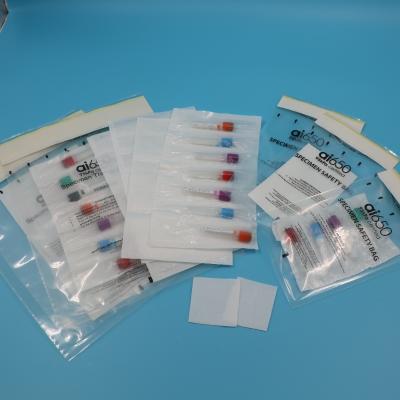 China Absorbent Specimen Tube Packaging Pockets Clinical Sample Absorbent Pocket For Medical & Lab Use for sale