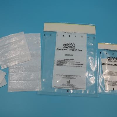 China Wholesale 95kPa Specimen Transport Bag For Biological Sample Management And Lab Specimen Transport for sale