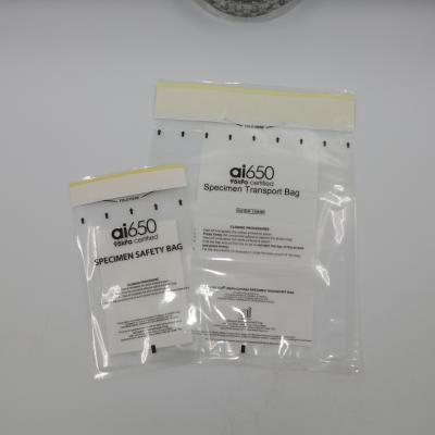 China Sample Transport Bag For Life Science, 95kPa Compliant Specimen Transport Bag, KPA Bag, Absorbent Bag For Transportation Of Blood Samples To The Lab And Tissue Sample Transport for sale