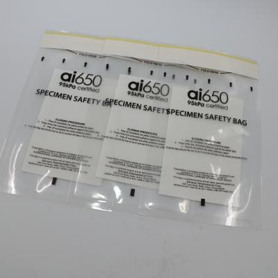 China 95kPa Compliant Bag Secure Containers For Transporting Biological Samples for sale