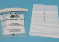 China ai650® 95 kPa Clear Biohazard Bags For Blood And Urine Tube specimen Transport for sale
