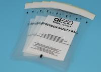 China 95kPa Specimen Bag Laboratory Biohazard Transport Packaging with AI650 Symbol for sale