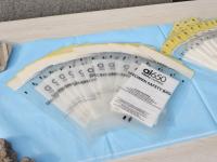 China Pocketed 7 Slotted 95kPa Specimen Transport Bag 150mmx240mm for sale