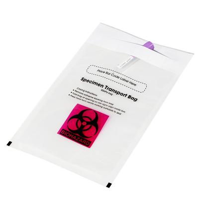 China Transportation Garbage 95kPa Biohazard Bag For ICAO Packaging for sale