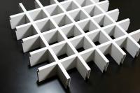 China Class A Fireproof Aluminum Grid Ceiling Panels Easy Installation / Maintenance for sale