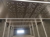 China Indoor Perforated Ceiling Veneer Panels For Commercial Decoration for sale