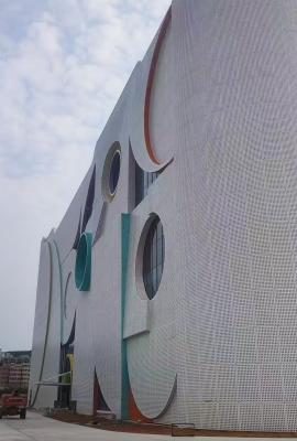 China Anti Fade Exterior Aluminum Panels Custom Facade Cladding Panels For Building Outer Wall for sale