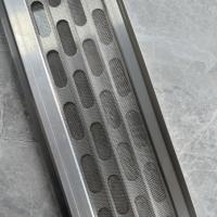 China Fire Resistant Aluminum Gutter Guards For Roof Rust Proof Gutter Leaf Filter Covers for sale