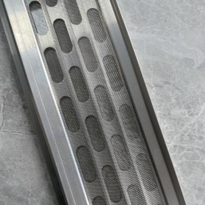 China Fire Resistant Aluminum Gutter Guards For Roof Rust Proof Gutter Leaf Filter Covers for sale