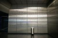 China Perforated Brushed Veneer Aluminum Alloy For Public Indoor Wall Cladding for sale