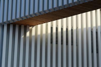 China Vertical 3D Aluminium Strip Panel PVDF Coating OEM ODM Service for sale