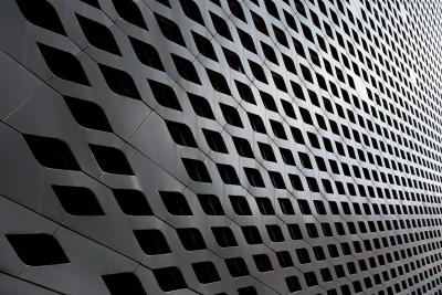 China Large Rhombus Perforated Aluminum Panels For Building Exterior Facade Cladding for sale
