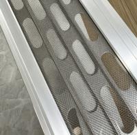 China Invisible Aluminum Gutter Guards Ultra Thin Flush For Building Aesthetics for sale