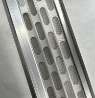 China Full Season All Climate Adaptive Aluminum Gutter Guard System for sale