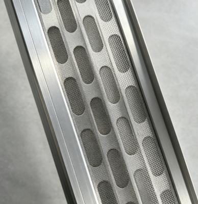 China Full Season All Climate Adaptive Aluminum Gutter Guard System for sale