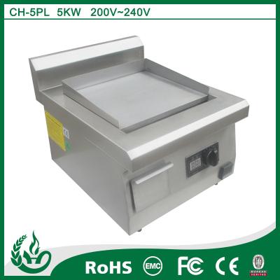 China Industrial Commercial induction griddle with 220v for sale