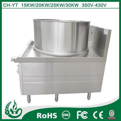 China induction single hob15KW+175L induction soup cooker for sale