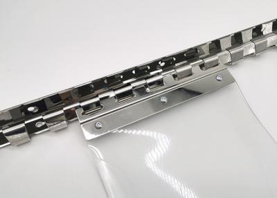 China Curtain System Hanger 1m Metal Stamping Parts For Plastic Strip Pvc Clear Curtain for sale