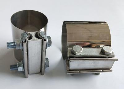 China Ss 304 Auto Spare Parts 1.75 / 3 Lap Joint Exhaust Clamp for sale