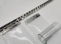 China Stainless 201 Steel Stamping Parts Pvc Strip Curtain Mounting Hanger for sale