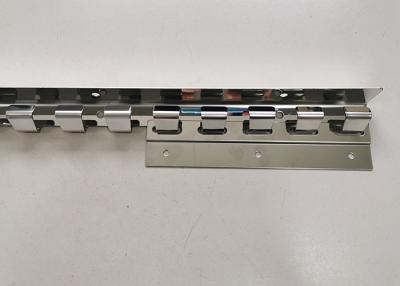 China 984mm Metal Stamping Parts Complete Pvc Strip Curtain Kit With Hanging Rail For Doorway for sale