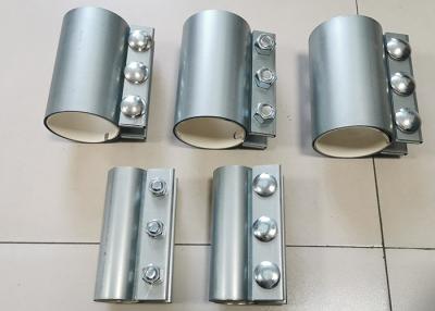 China Heavy Duty Galvanized Steel Metal Pipe Couplings 4 Inch In Low Pressure Applications for sale