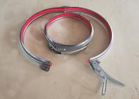 China 80-600mm Pipework Systems Tube Quick Release Clamp Lever Locks Galv for sale
