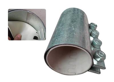 China 4 Inch Morris Steel Pipe Coupling Heavy With Nitrile Rubber Or Silicone Gasket for sale
