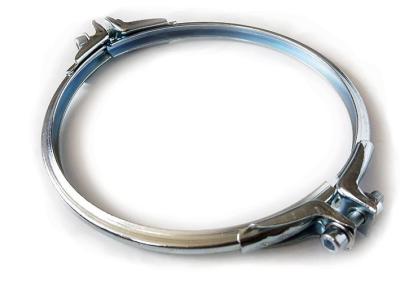 China Modular Galvanized Pipe Clamps Pipeline Transportation System With Epdm Inner Gasket Ring for sale