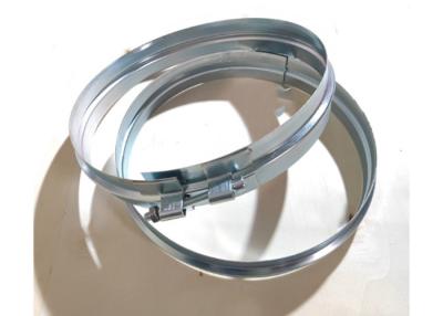 China Oem Custom 150-600mm Wide Pipe Clamp Ducting Clips Galvanized for sale