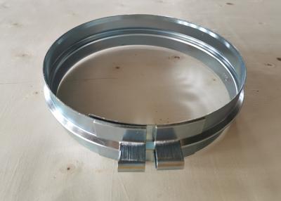 China Dust Collection System Different Diameter Galvanized Wide Clips for sale