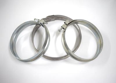 China Air Duct Pipe Clamp Pipework Systems Galvanized Wide Ring Clamps for sale