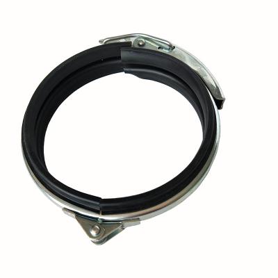 China Customizable Quick Release Tube Clamp With EPDM Rings Seamless Connection for sale
