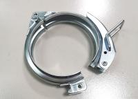 China ISO9001 1.0-1.2mm Galvanized Pipe Clamp Quick Release Lever Clamp With Lock for sale
