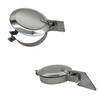 China Rustproof 304 Stainless Steel Exhaust Rain Cap Flapper 4.5inch for sale