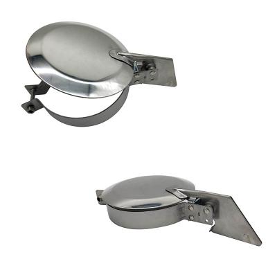 China Rustproof 304 Stainless Steel Exhaust Rain Cap Flapper 4.5inch for sale