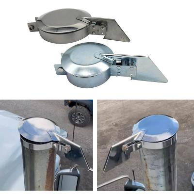 China Galvanized Plate Lawn Mower Exhaust Rain Flap 1.0INCH - 8.0INCH for sale