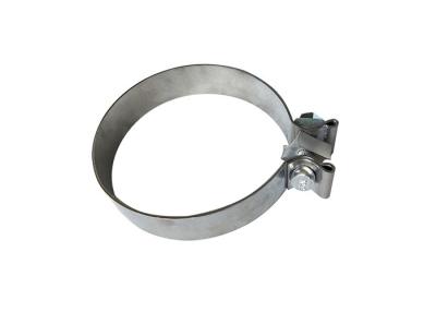 China 2.5inch 304 Stainless Steel Exhaust Barrel Clamp Automotive Spare Parts Customizable for sale