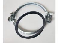 China Rustproof 1.5-6inch Industrial Galvanized Pipe Clamps Elbow Pipe Fittings for sale