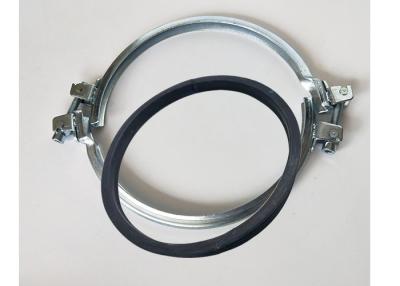 China Rustproof 1.5-6inch Industrial Galvanized Pipe Clamps Elbow Pipe Fittings for sale