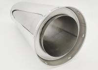 China Standard Metal Plate Chimney Pellet Vent Pipe 3Inch Surface Spray Black Treatment for sale