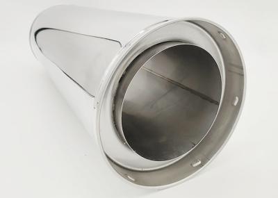 China Standard Metal Plate Chimney Pellet Vent Pipe 3Inch Surface Spray Black Treatment for sale