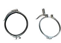 China OEM Galvanized Steel Pipe Clamps For Industrial Usage for sale