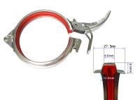 China 201 / 304 / 316 Stainless Steel Metal Clamp Quick Release Connection for sale