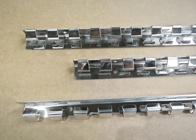 China Stainless Steel Hook Type Suspension Rails For Pvc Strip Curtains for sale
