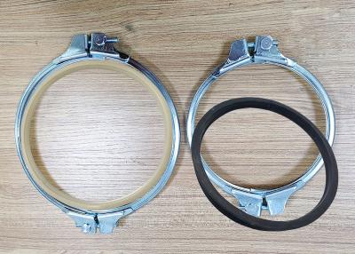 China Heavy Duty Steel Pipe Clamps For Dust Removal Normal Pressure & Temperature for sale