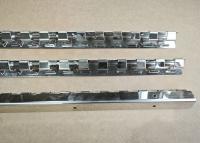 China Stamping Parts Stainless Steel Hanging Bracket For Pvc Strip Curtain for sale