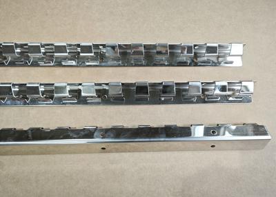 China Stamping Parts Stainless Steel Hanging Bracket For Pvc Strip Curtain for sale